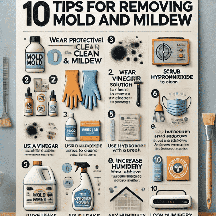 10 Tips For Removing Mold and Mildew - WarmShield